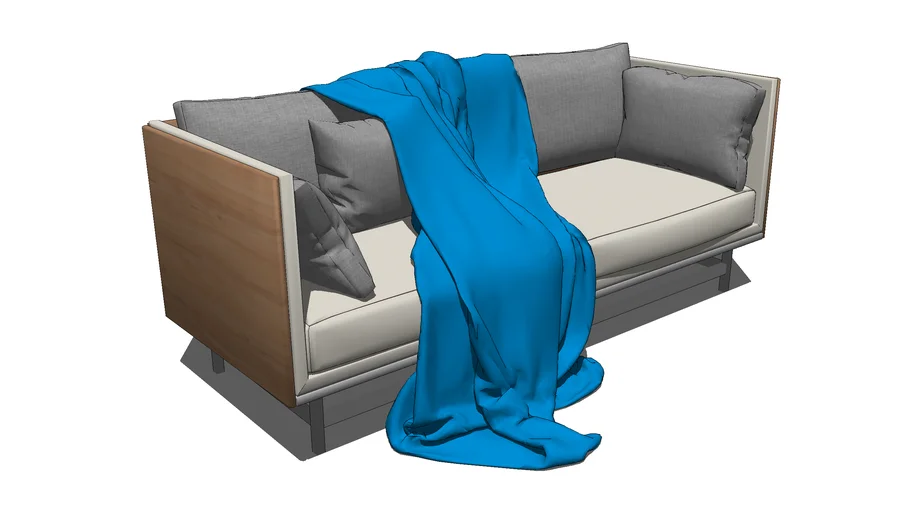 Sofá 01 | 3D Warehouse