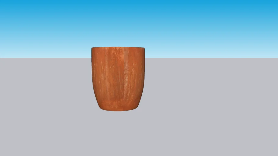 Clay pot M | 3D Warehouse