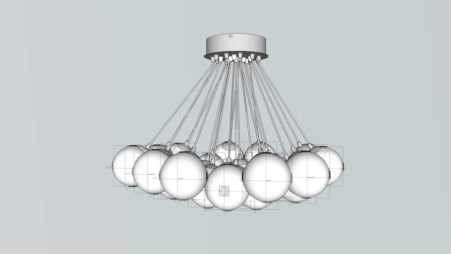 Mapa plus buble pendant light Vray | 3D Warehouse