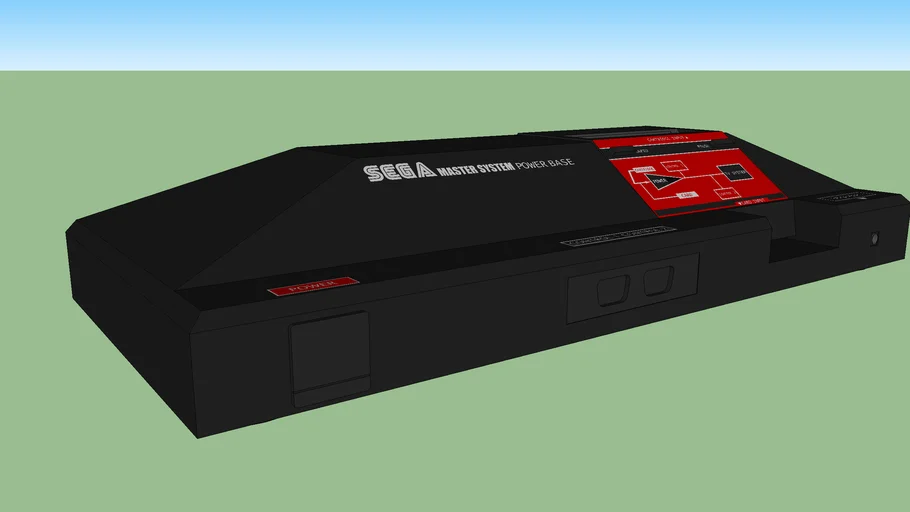 Sega Master System (Mark III) | 3D Warehouse