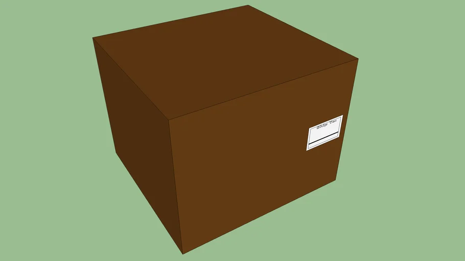 Cardboard Box | 3D Warehouse