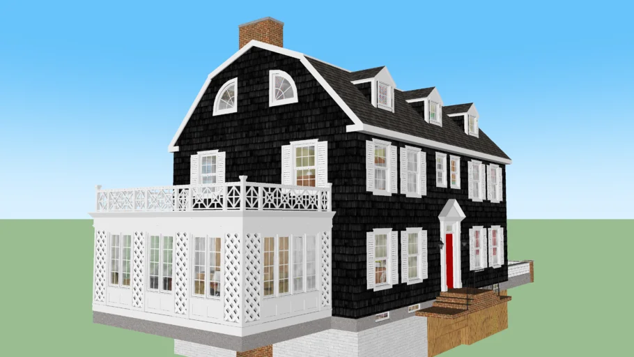Amityville House Furnished | 3D Warehouse