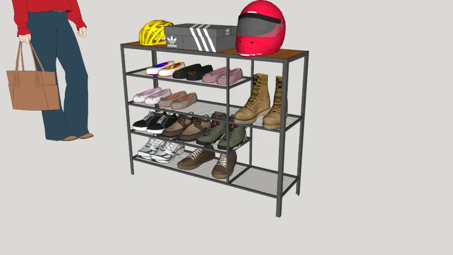shoes rack | 3D Warehouse