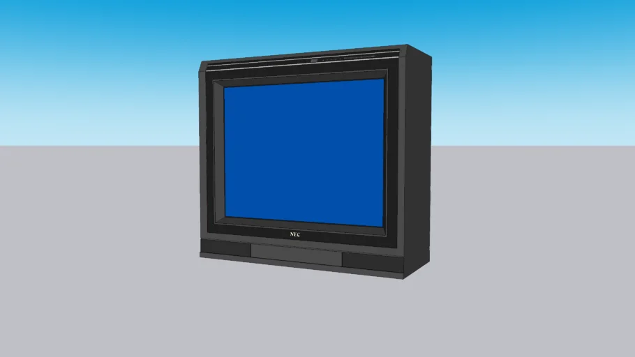 NEC CT-3000S - CRT television | 3D Warehouse