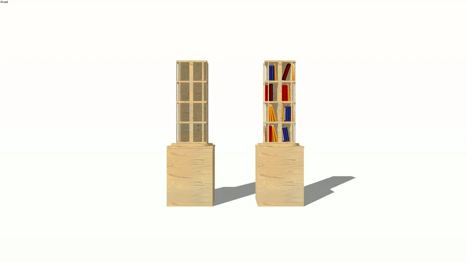 Rotating Book/Leaflet storage | 3D Warehouse