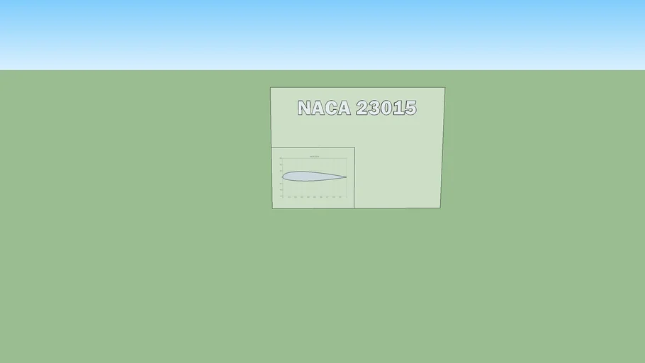 naca 23015 airfoil | 3D Warehouse