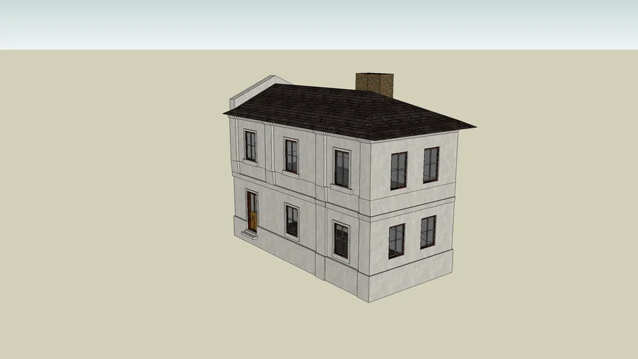 Bychawa 1905 Jewish tenement | 3D Warehouse