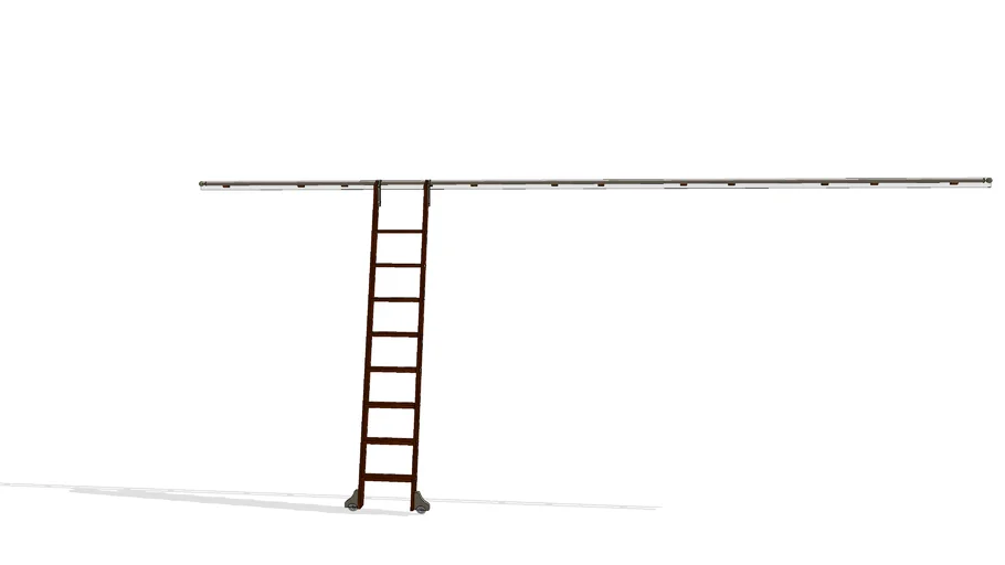 rolling ladder | 3D Warehouse