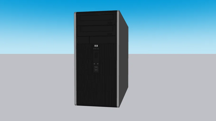 HP Compaq dc5700 - microtower desktop computer - Windows XP Pro ...