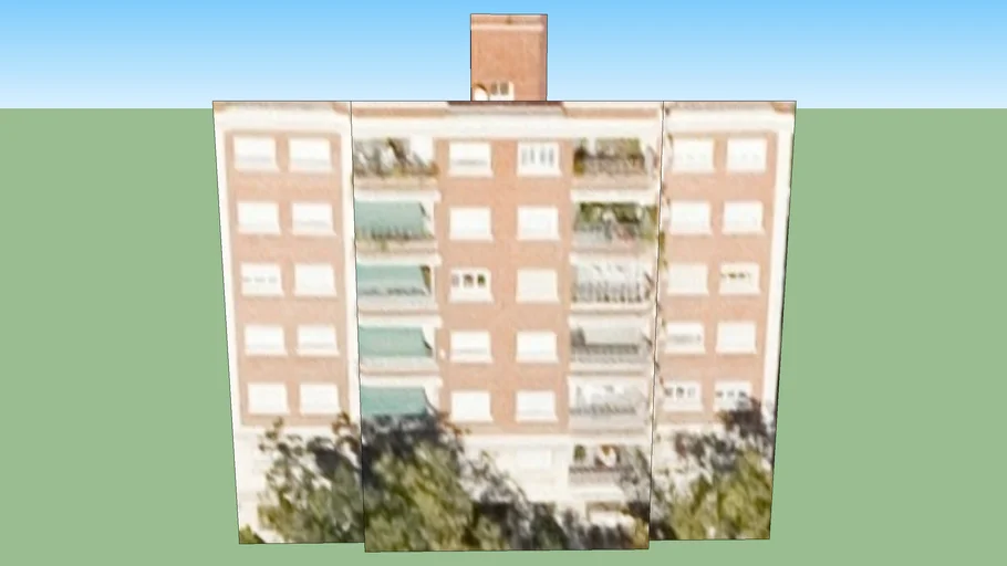 Edificio en Madrid, España | 3D Warehouse