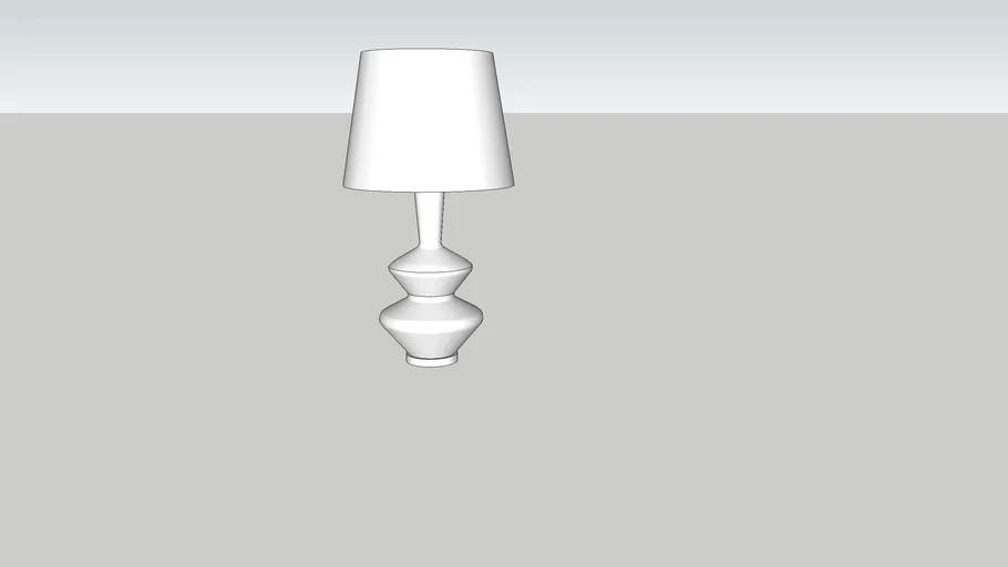 Poe Metal Table Lamp | 3D Warehouse