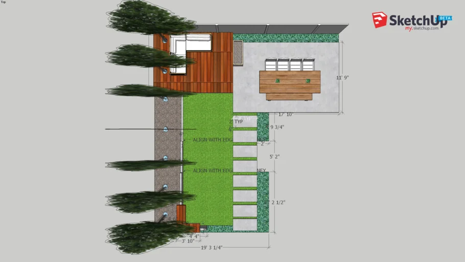 Backyard | 3D Warehouse