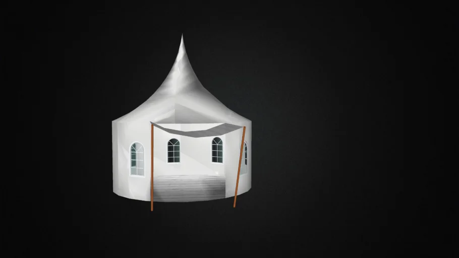 Round Party Tent | 3D Warehouse