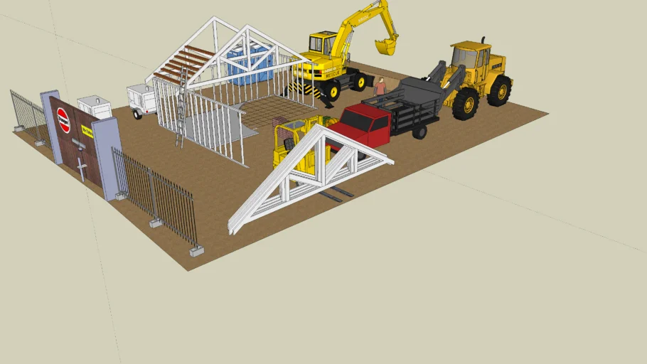 Construction Site | 3D Warehouse