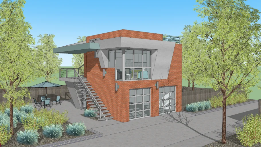 Apartment/Garage-DADU | 3D Warehouse