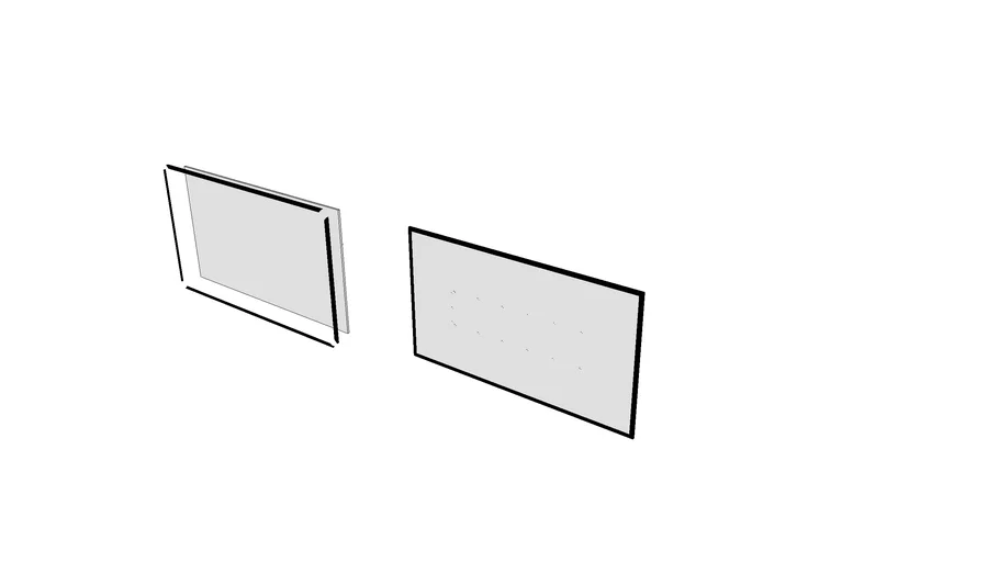 Hand made projector screen | 3D Warehouse