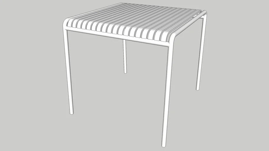 Hay Palisade Table | 3D Warehouse