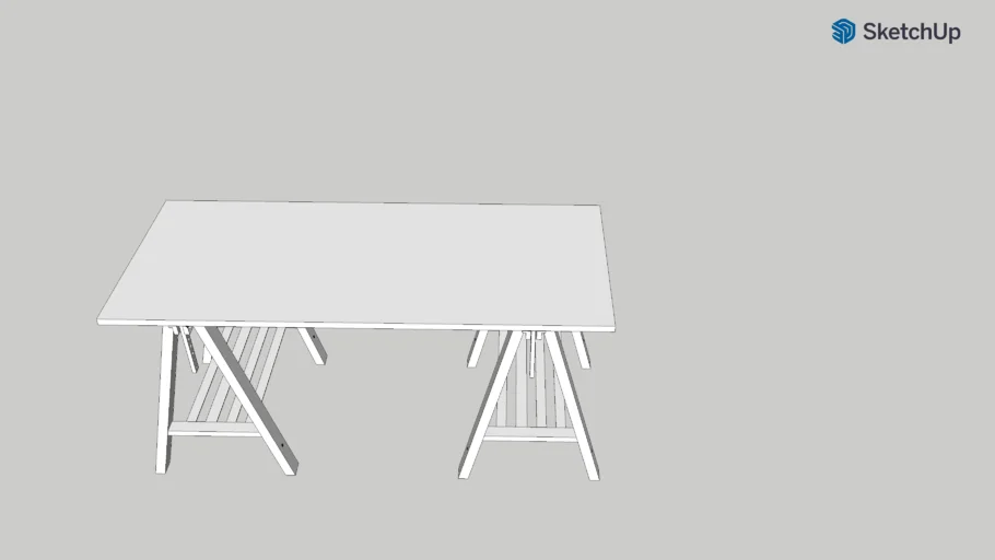 ikea LAGKPTEN- MITTBACK desk | 3D Warehouse