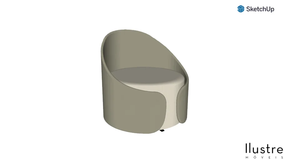 Poltrona Kansas - Coleção 489 | 3D Warehouse