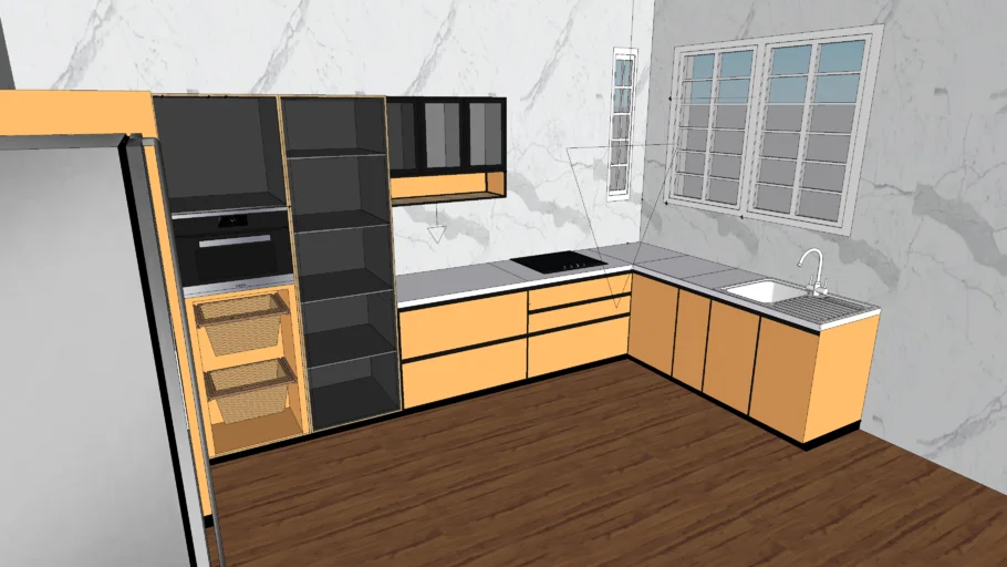 basic kitchen modle | 3D Warehouse