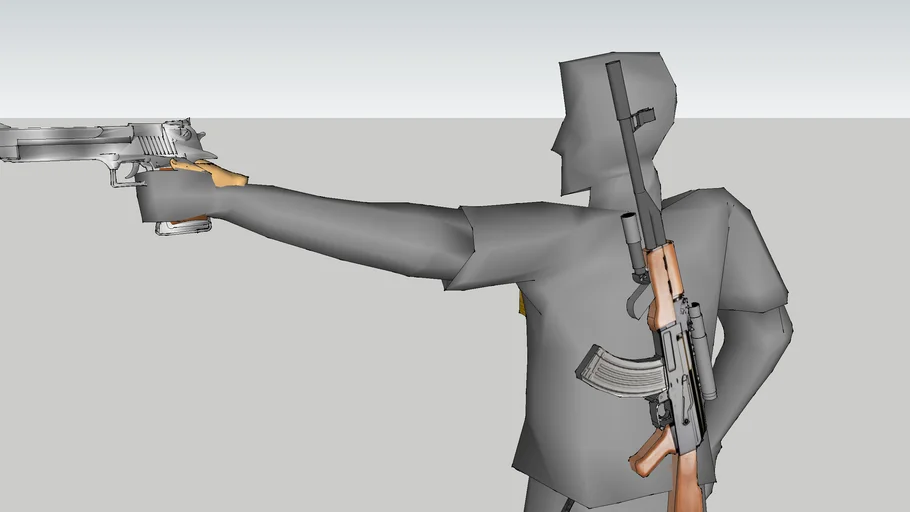 Gunman | 3D Warehouse