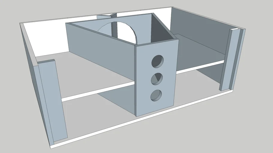 15' W-Bins | 3D Warehouse