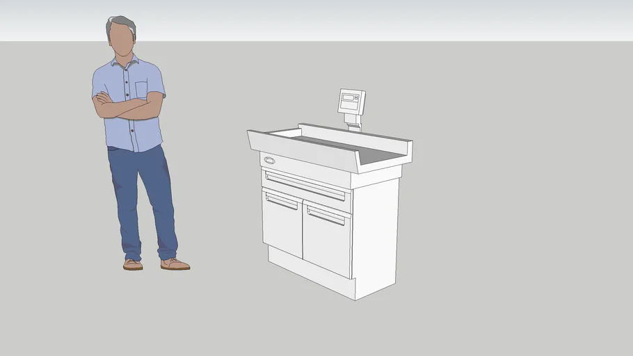 Pediatric Weight Scale | 3D Warehouse
