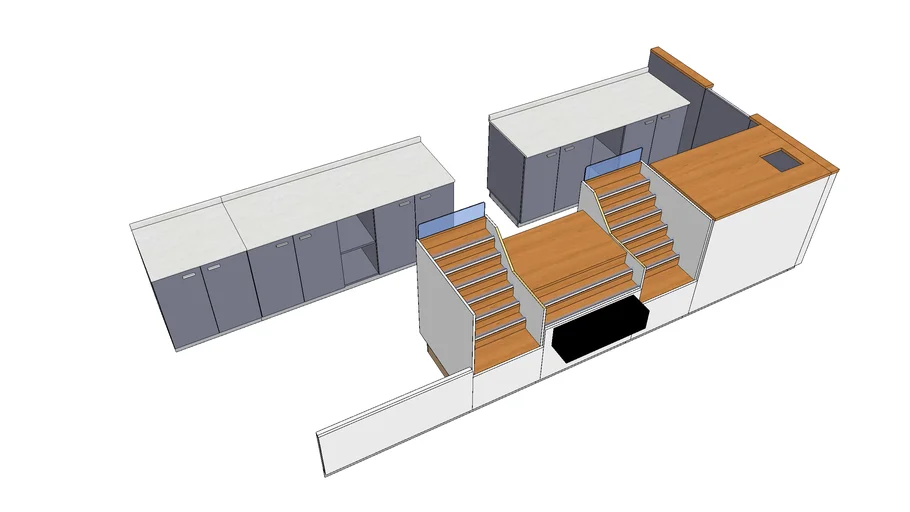 Estación de servicio YPF. | 3D Warehouse