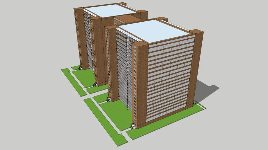 low rental housing | 3D Warehouse