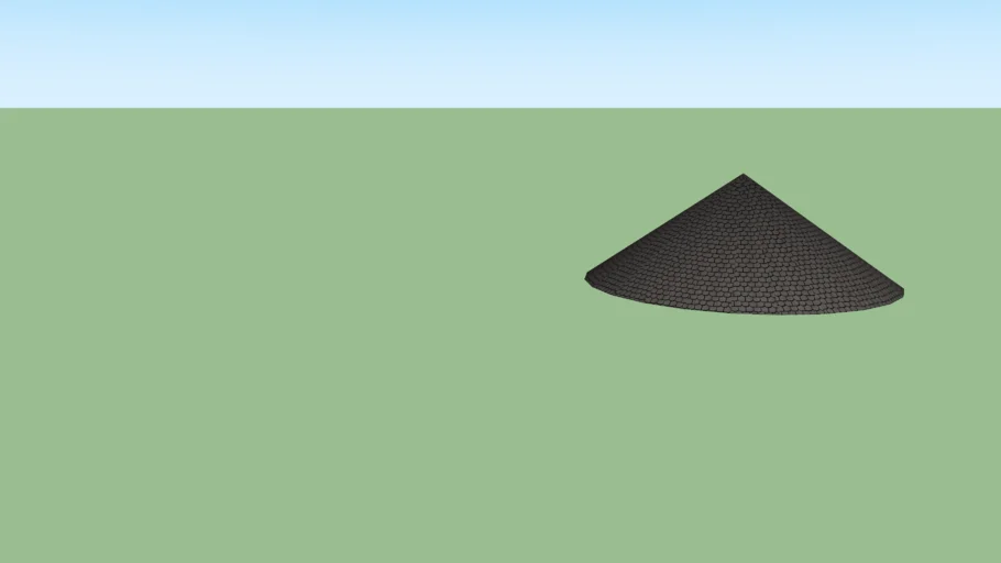 cone shaped roof | 3D Warehouse