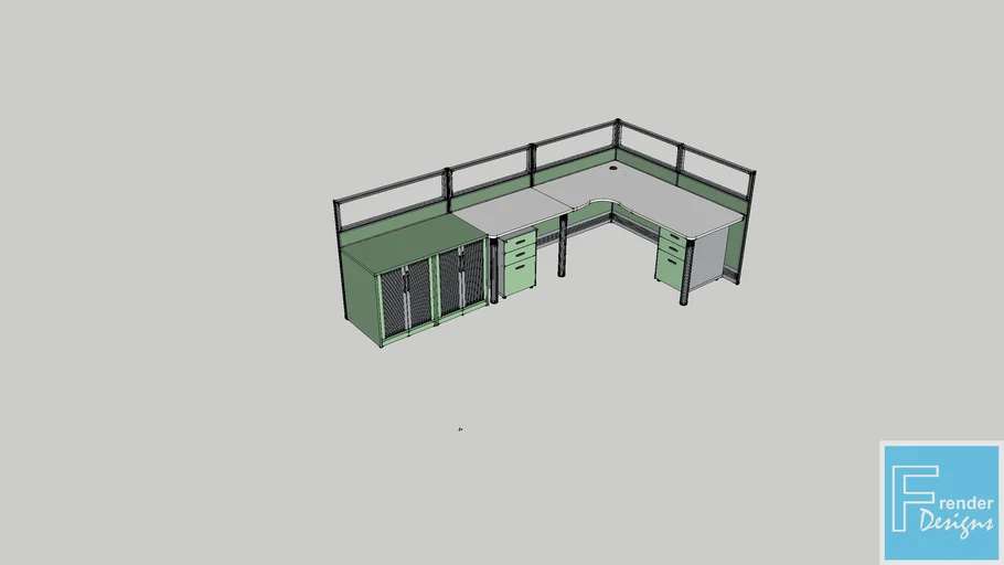 QUMUN WORKSTATIONS - 14 | 3D Warehouse