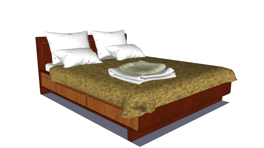 bed1 | 3D Warehouse