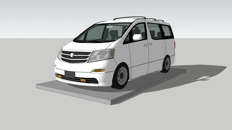 Toyota Alphard 1st Gen - OEM Look | 3D Warehouse