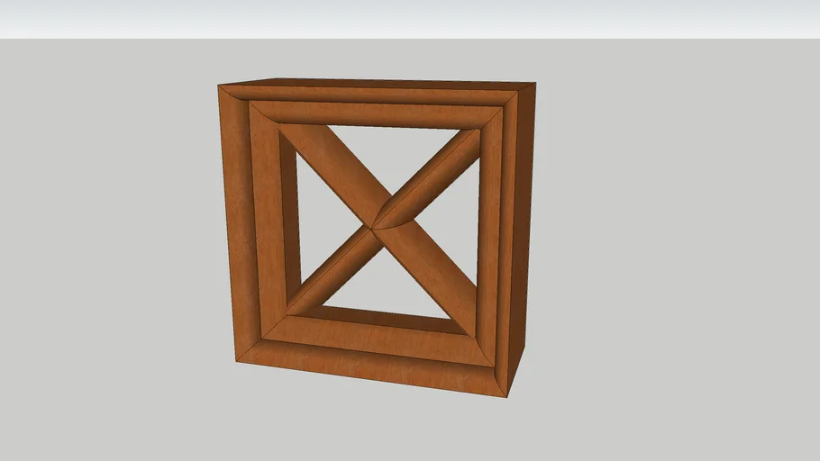 Loster Kayu utk dinding | 3D Warehouse