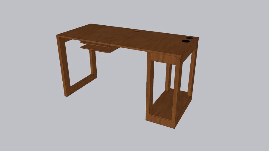 Desk Computer | 3D Warehouse