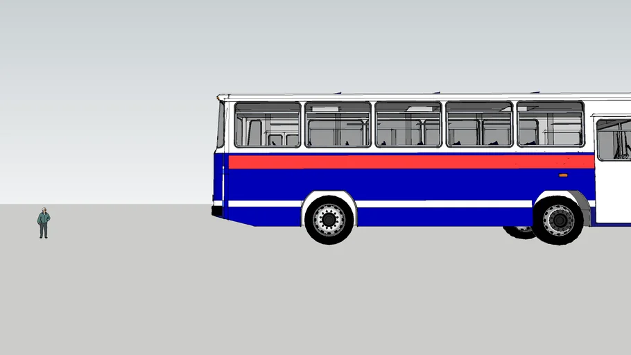 bus ppd jadoel | 3D Warehouse