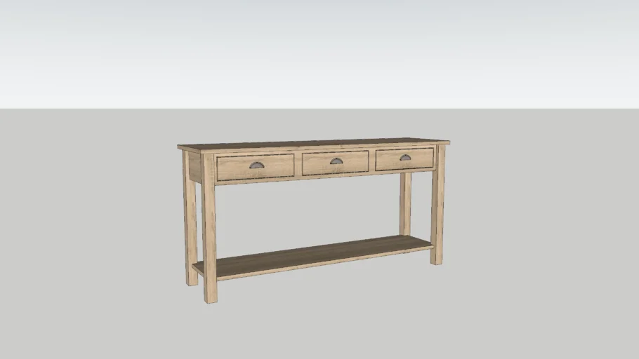 console Timber | 3D Warehouse