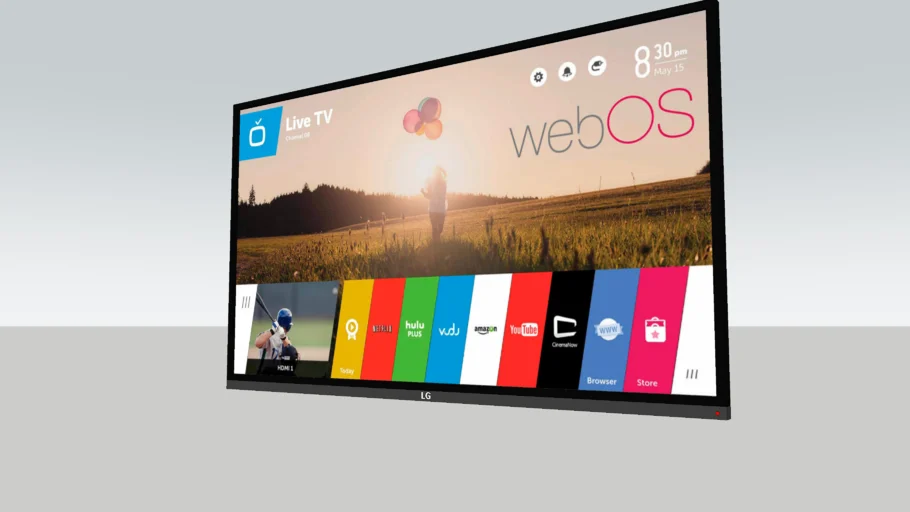 TV LG Smart | 3D Warehouse
