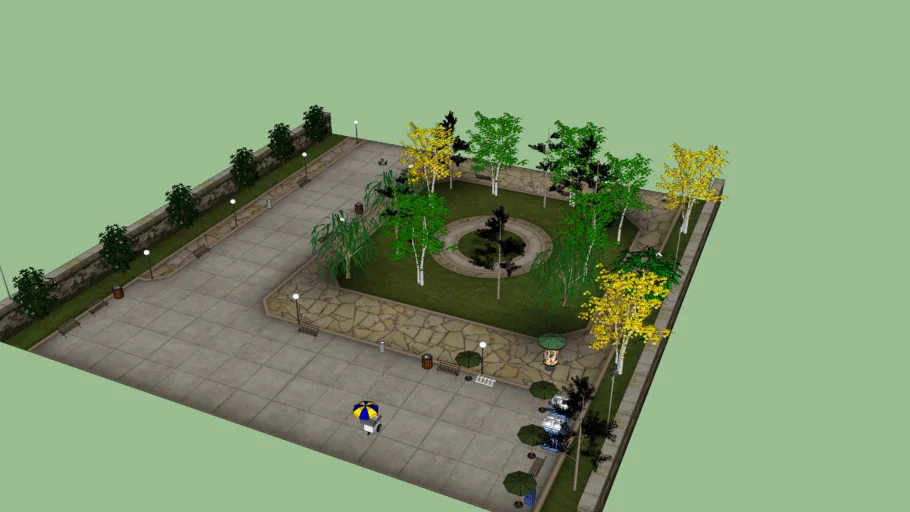 Parque | 3D Warehouse