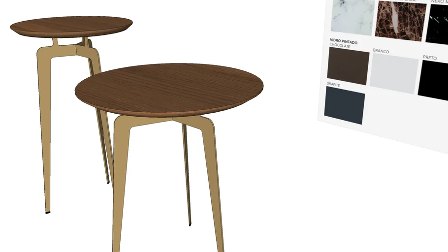 Tumar - Mesa Lateral Starck | 3D Warehouse