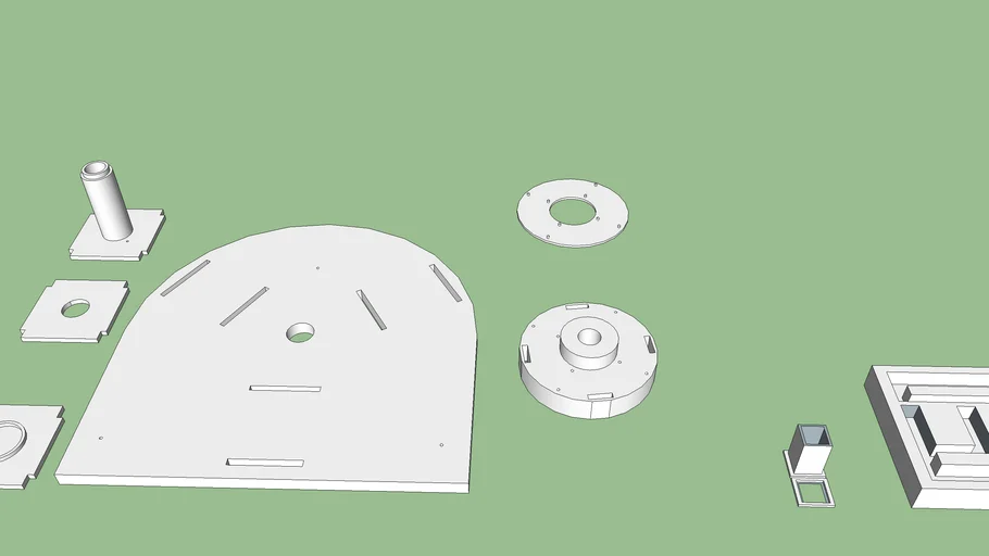 MK 10 bi-toroid new rotor, bi-toroid, and ends for wiinding spool | 3D ...