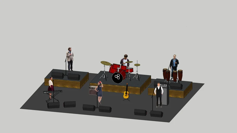 Church Band | 3D Warehouse