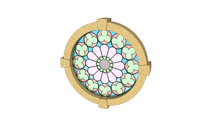 Rose Window | 3D Warehouse