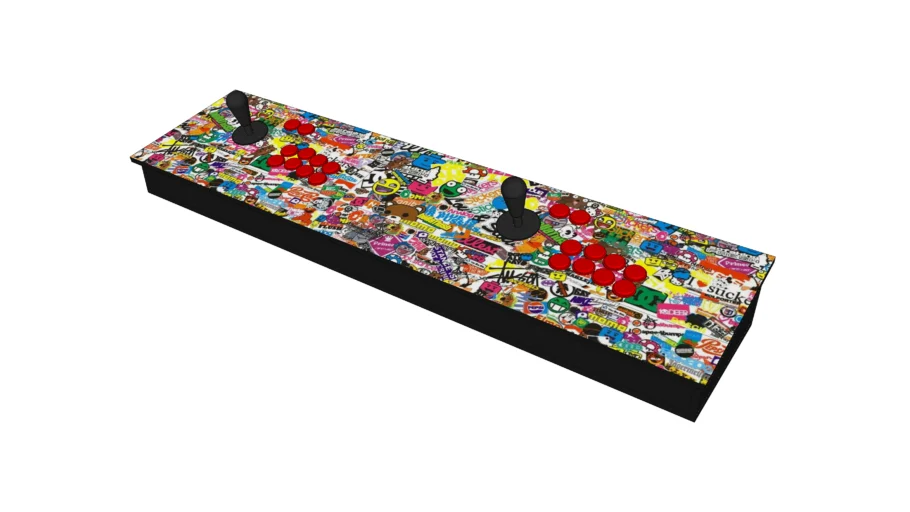 MESA ARCADE - ARCADE STICK - Fliperama | 3D Warehouse