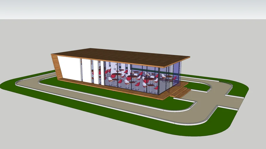 Quán Cafe | 3D Warehouse