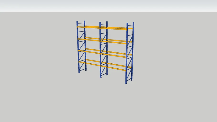 pallet rack | 3D Warehouse