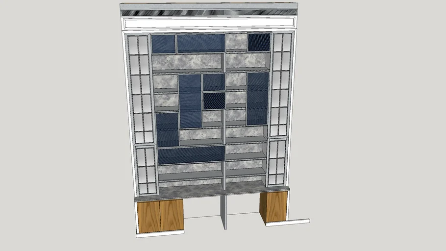 back bar counter | 3D Warehouse
