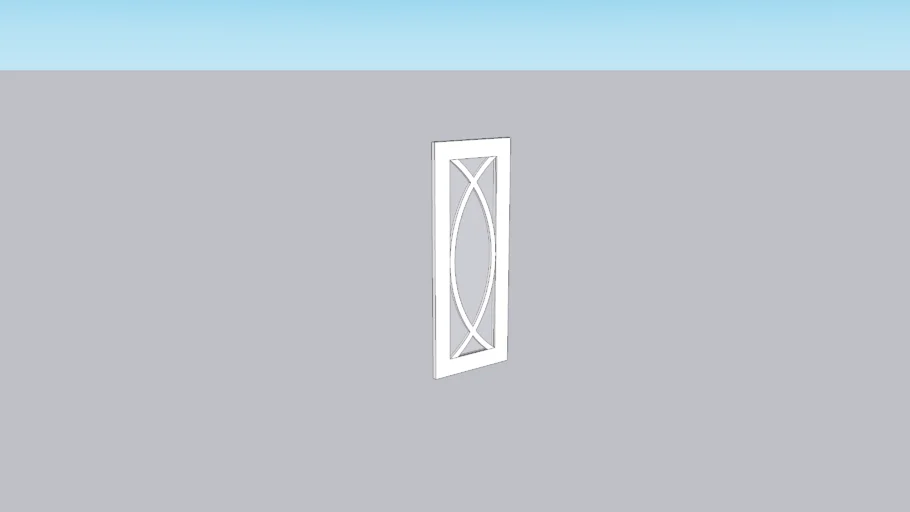 SCALLOP MULLION DOOR | 3D Warehouse