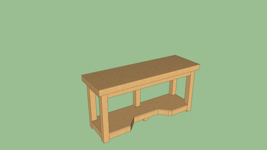 Sturdy Workbench | 3D Warehouse
