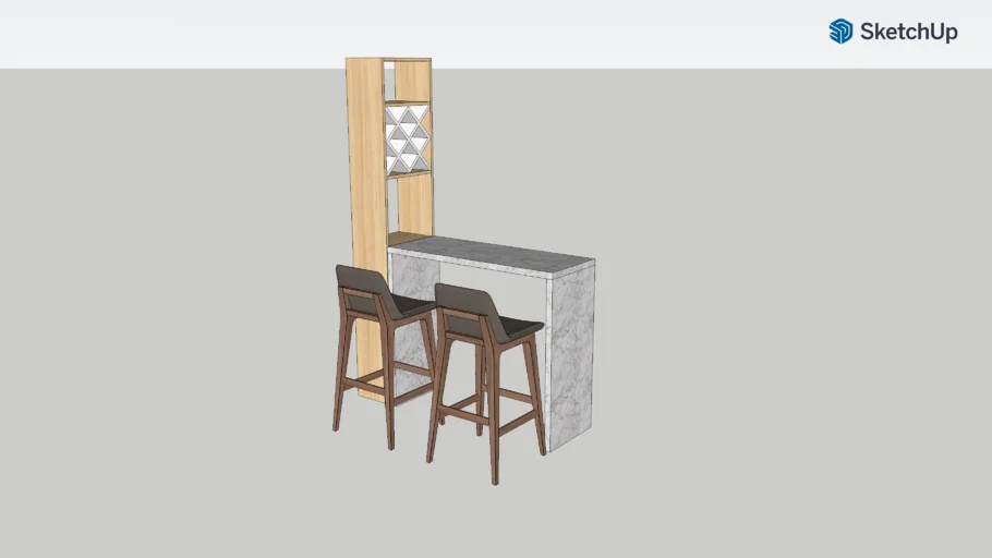 Bar Counter | 3D Warehouse